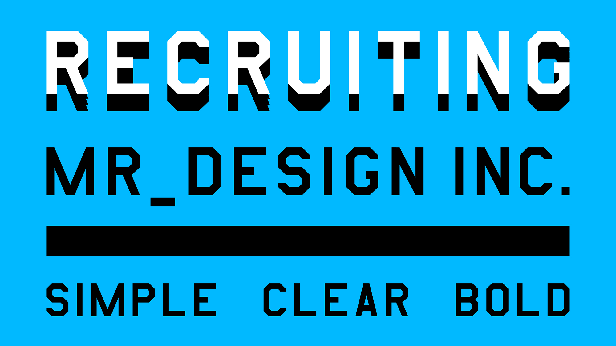 RECRUITING | MR_DESIGN